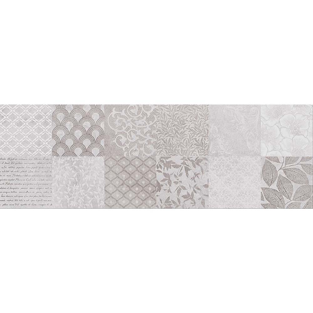 OBKLAD SNOWDROPS GREY PATCHWORK MAT 20X60 (II. AKOST) | NX11319