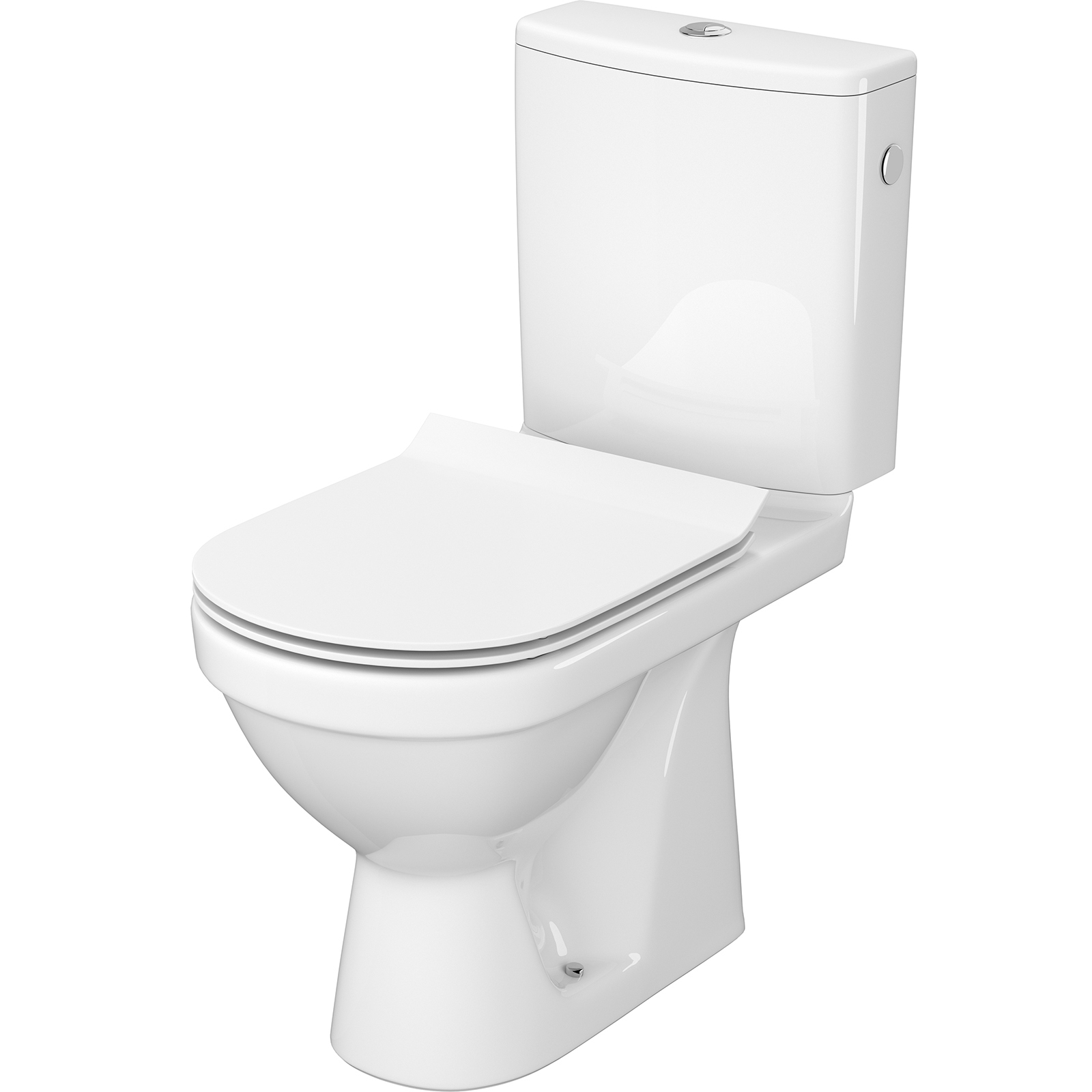 CERSANIT Kompaktné WC 784 ZIP SIMPLEON 020 3/5 štíhle sedadlo z ...